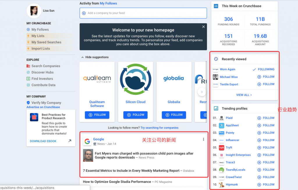 Crunchbase是什么？怎么用? - 谷歌大叔